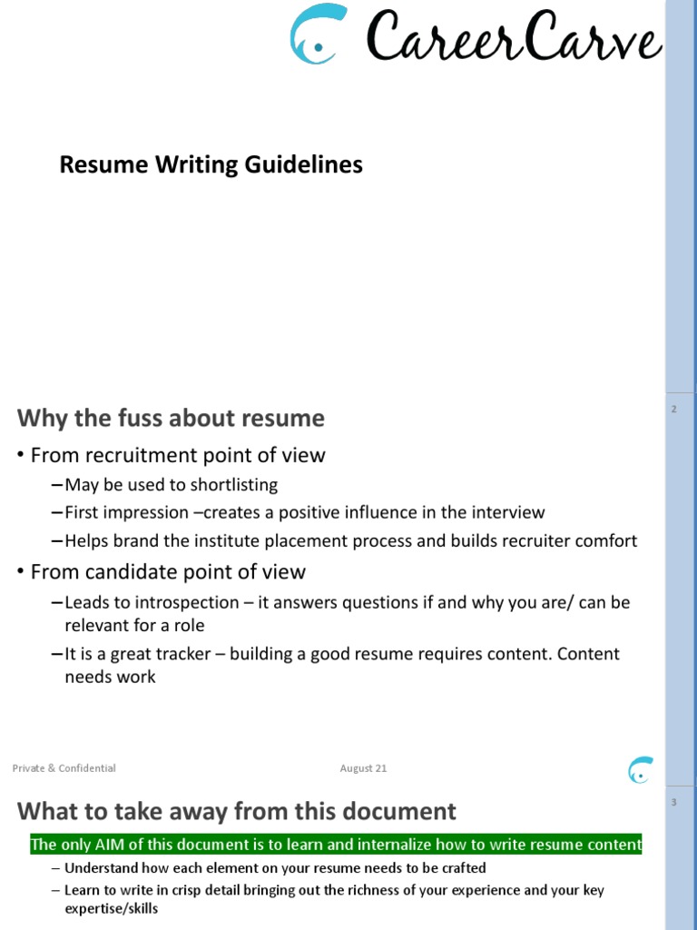 1st Year Resume Writing Guidelines For Students | PDF | Résumé | Cloud Computing