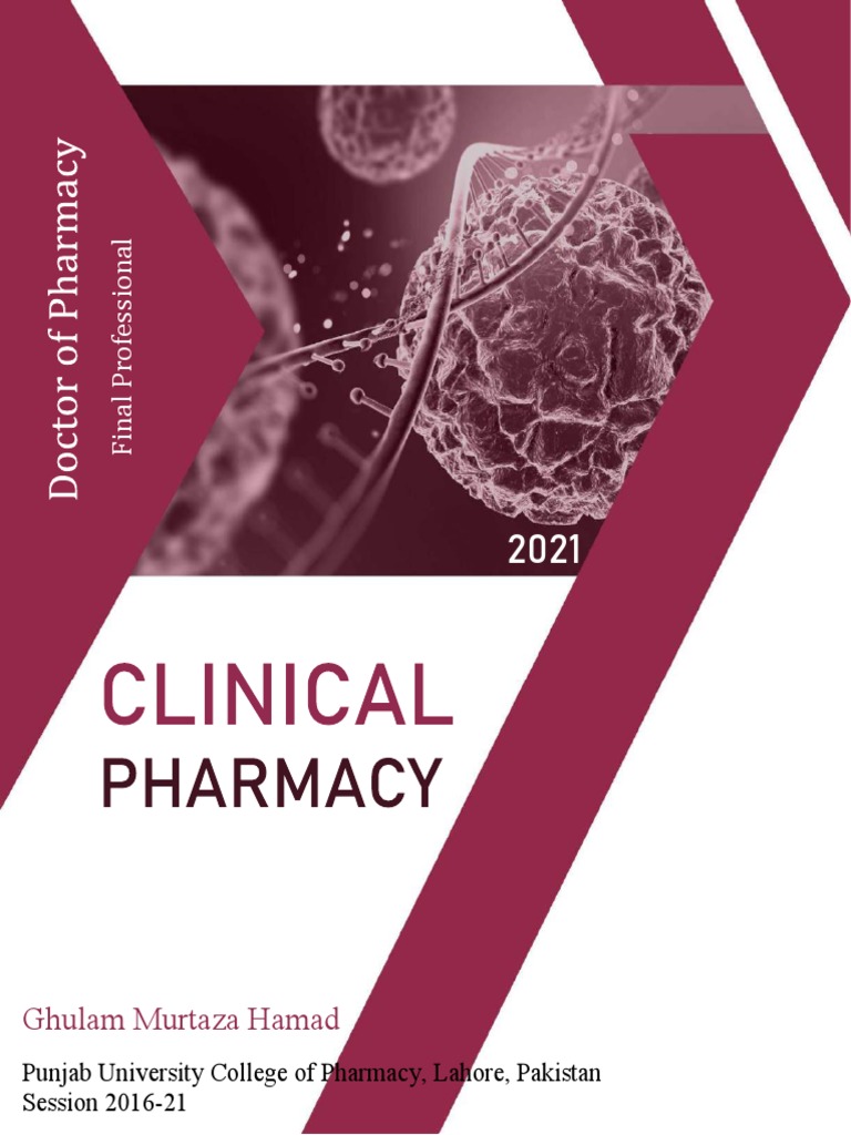 Clinical Pharmacy Complete Notes-compressed | PDF | Medical ...