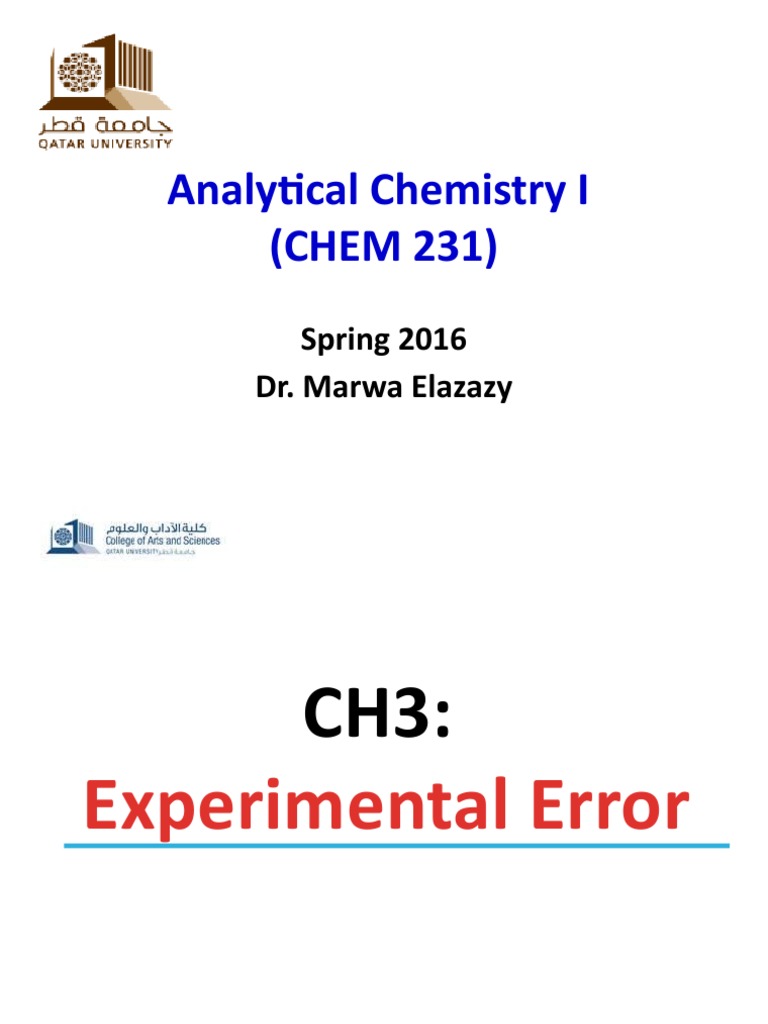 Chapter 3 | PDF | Significant Figures | Observational Error