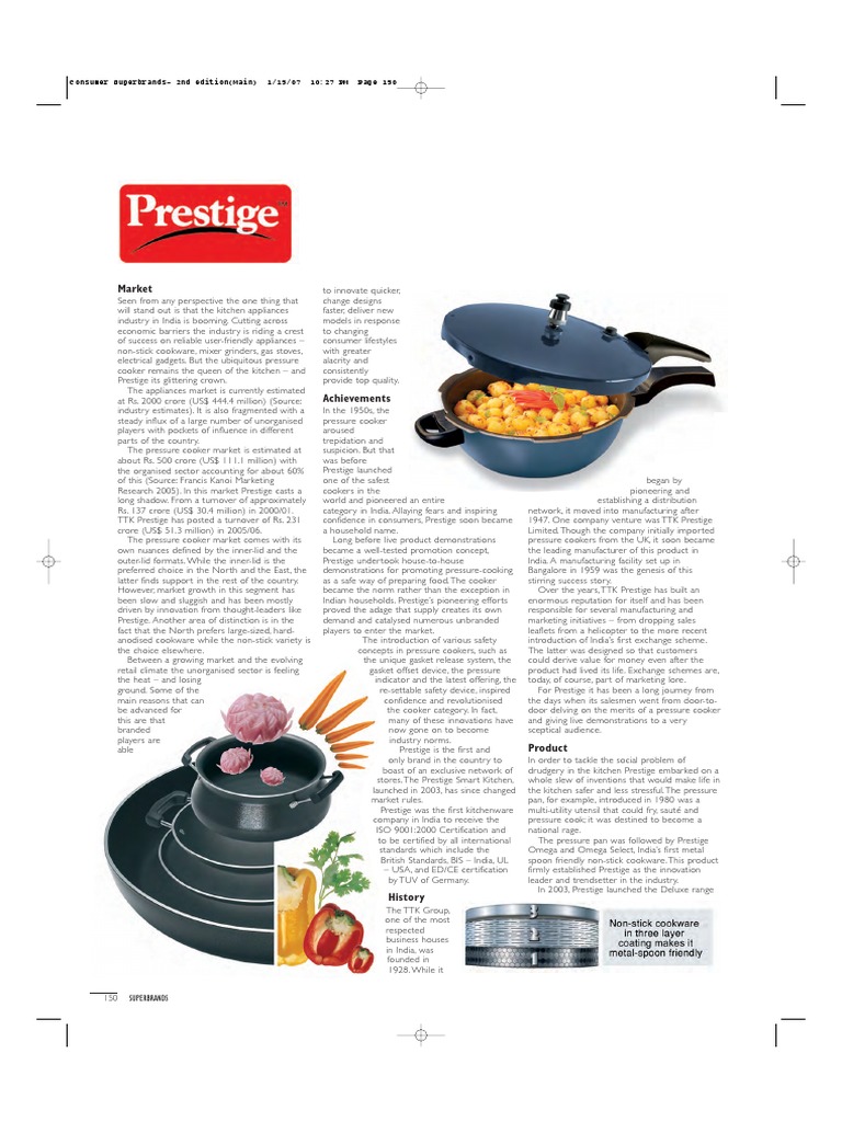 India Volume 2 Prestige | PDF | Home Appliance | Kitchen Stove