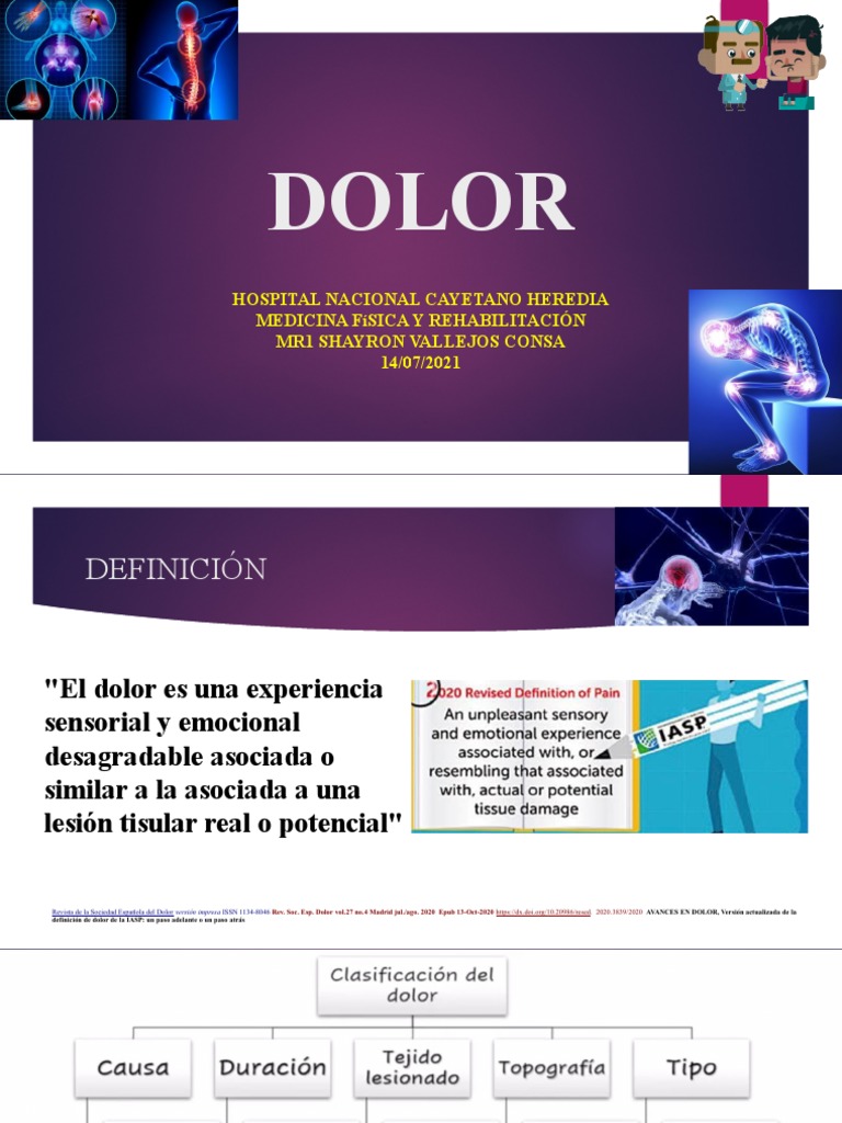 DOLOR | PDF | Dolor | Fisiología