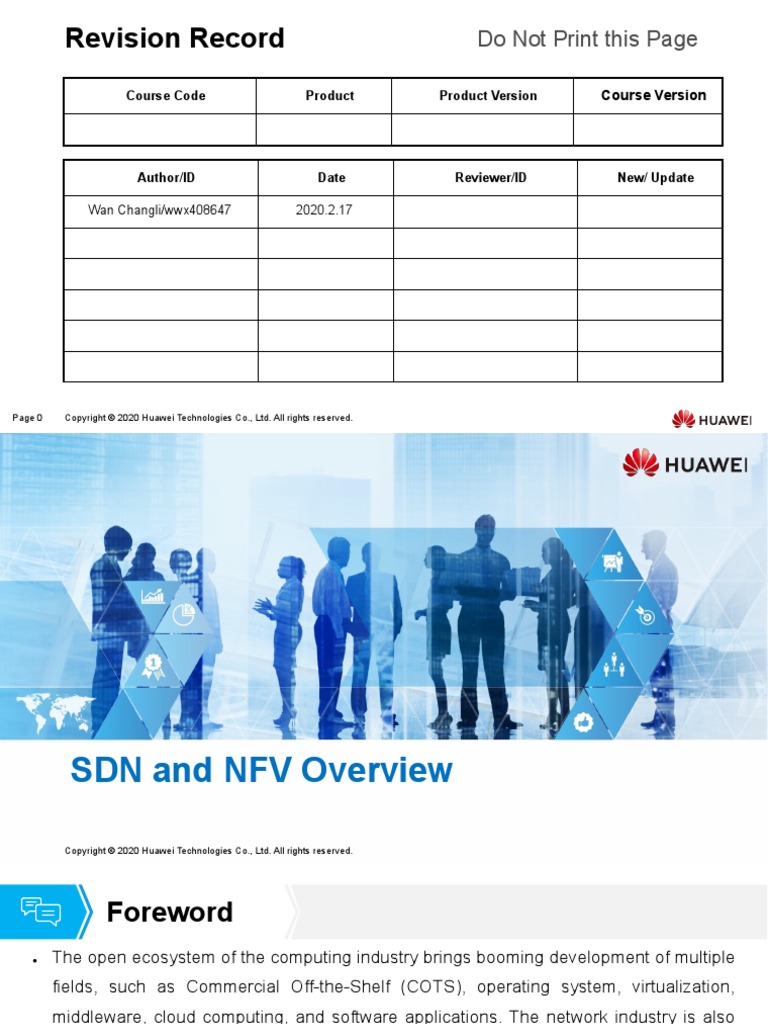 20 Introduction to SDN and NFV.pptx | PDF | Computer Network | Routing