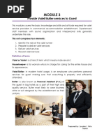 Script For Valet and Butler Service | PDF | Laundry