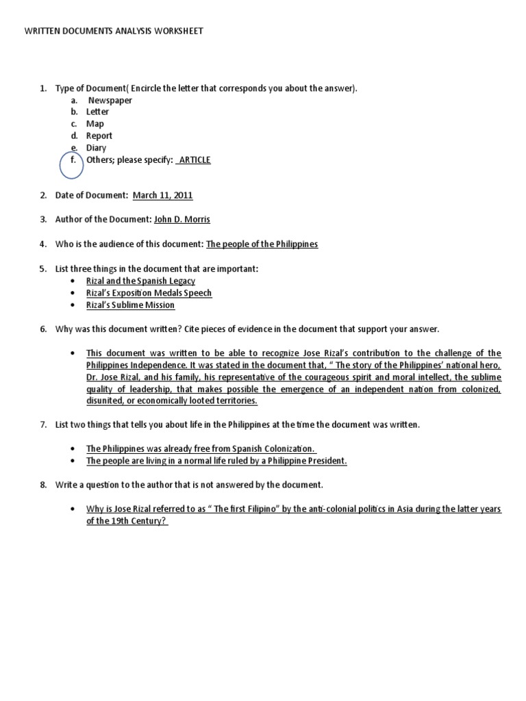 Rizal's Legacy for Filipinos | PDF | Social Science | History