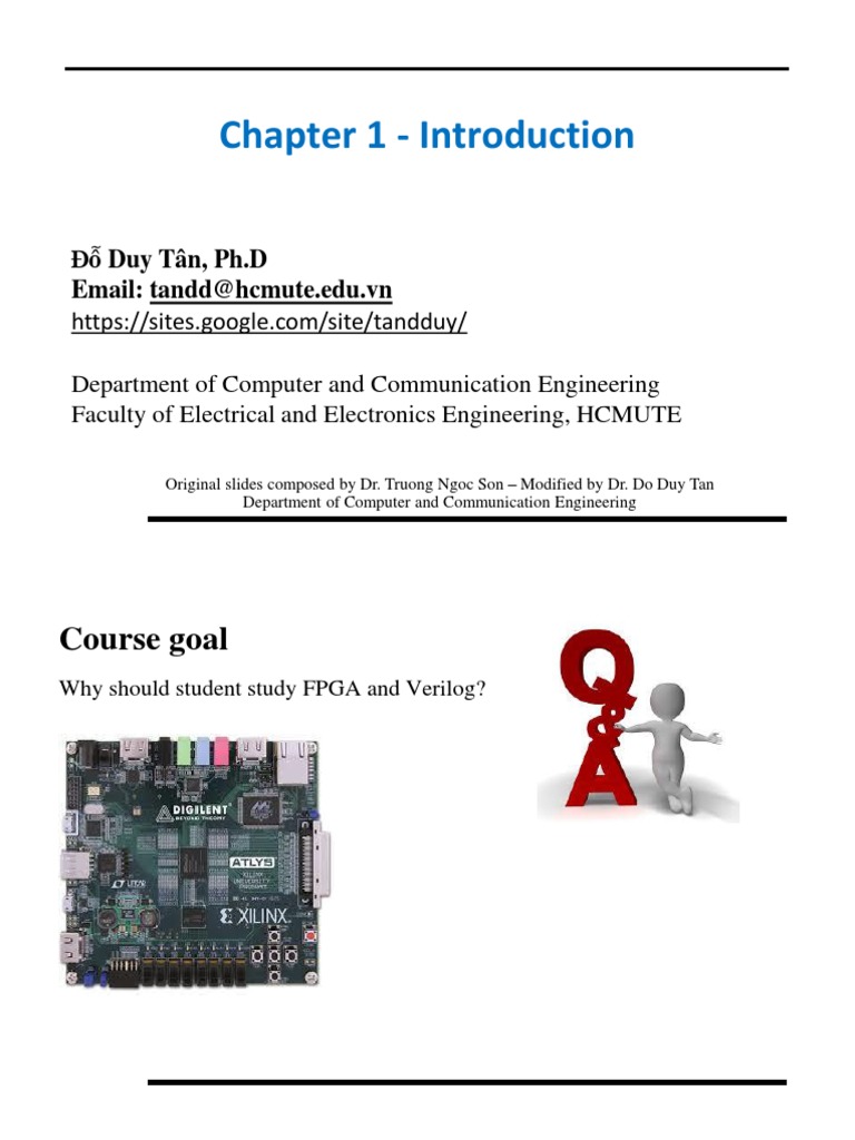 Chapter_01_Introduction-1 | PDF | Mosfet | Field Programmable Gate Array