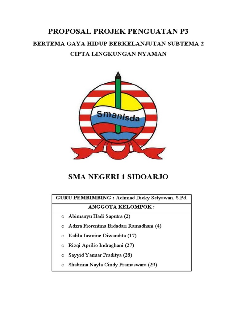 Proposal Projek Penguatan P3-1 | PDF