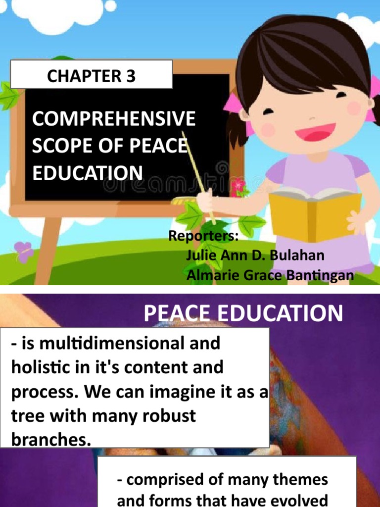 Chapter 3 of Peace Education report covers key forms | PDF | Peace