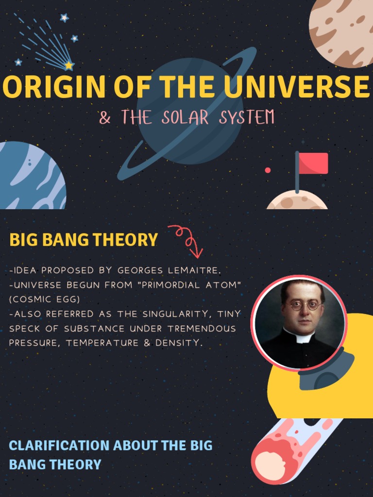 Origin of the Universe and Solar System | PDF | Solar System ...