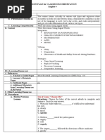 Lesson Plan (Unlocking of Difficulties) | PDF