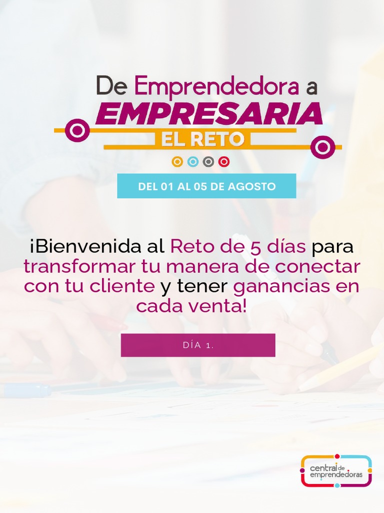 Workbook Dia 1 de Reto | PDF | Iniciativa empresarial