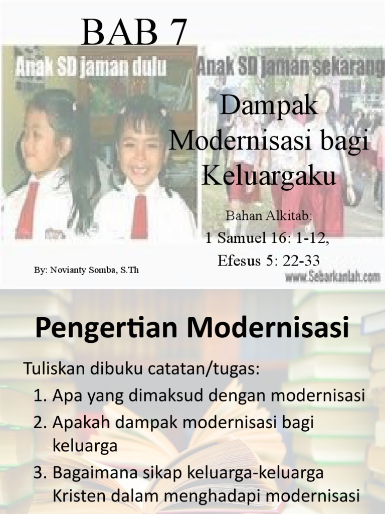 BAB VIII-Dampak Modernisasi Bagi Keluargaku Pert. 1 | PDF