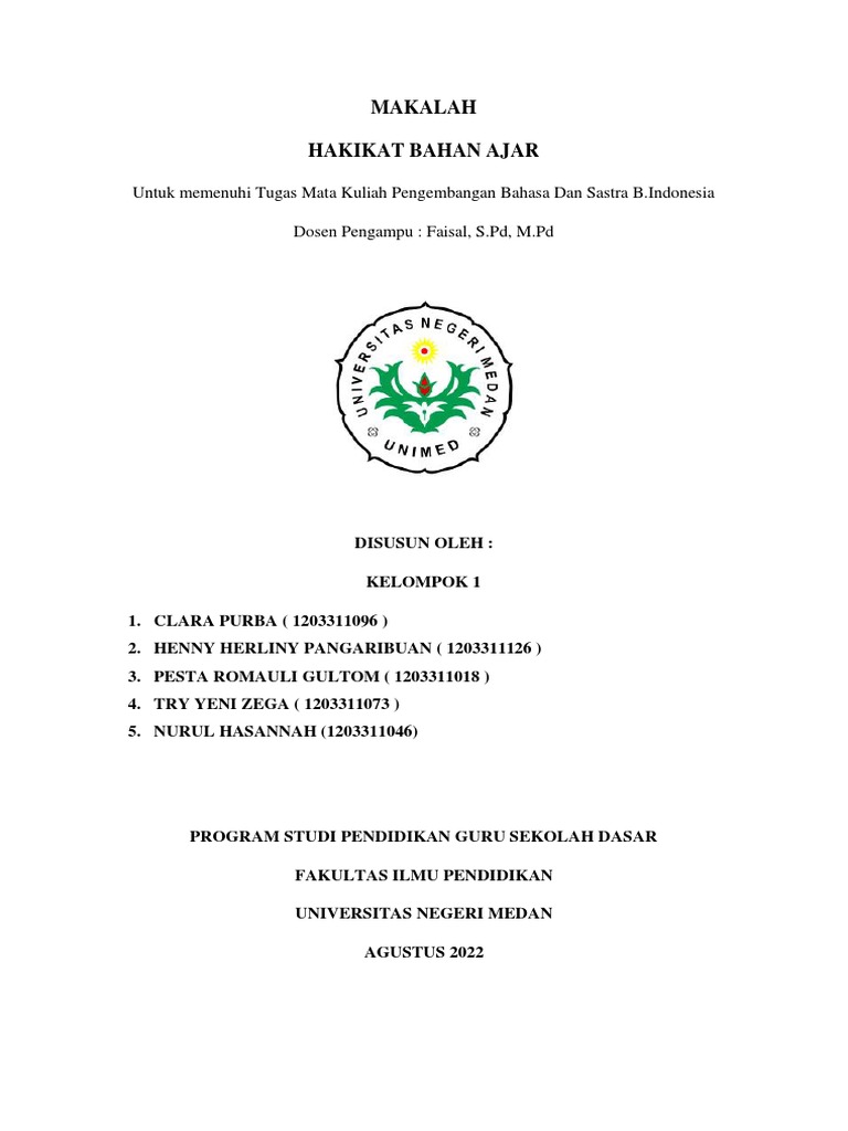 Makalah PBSI Kelompok 1 | PDF | Karier & Perkembangan | Seni & Disiplin Bahasa