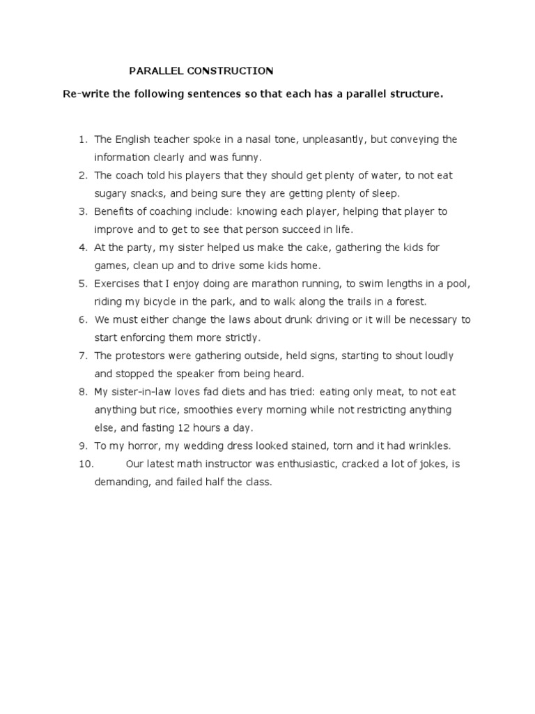 Parallel Const 3 | PDF