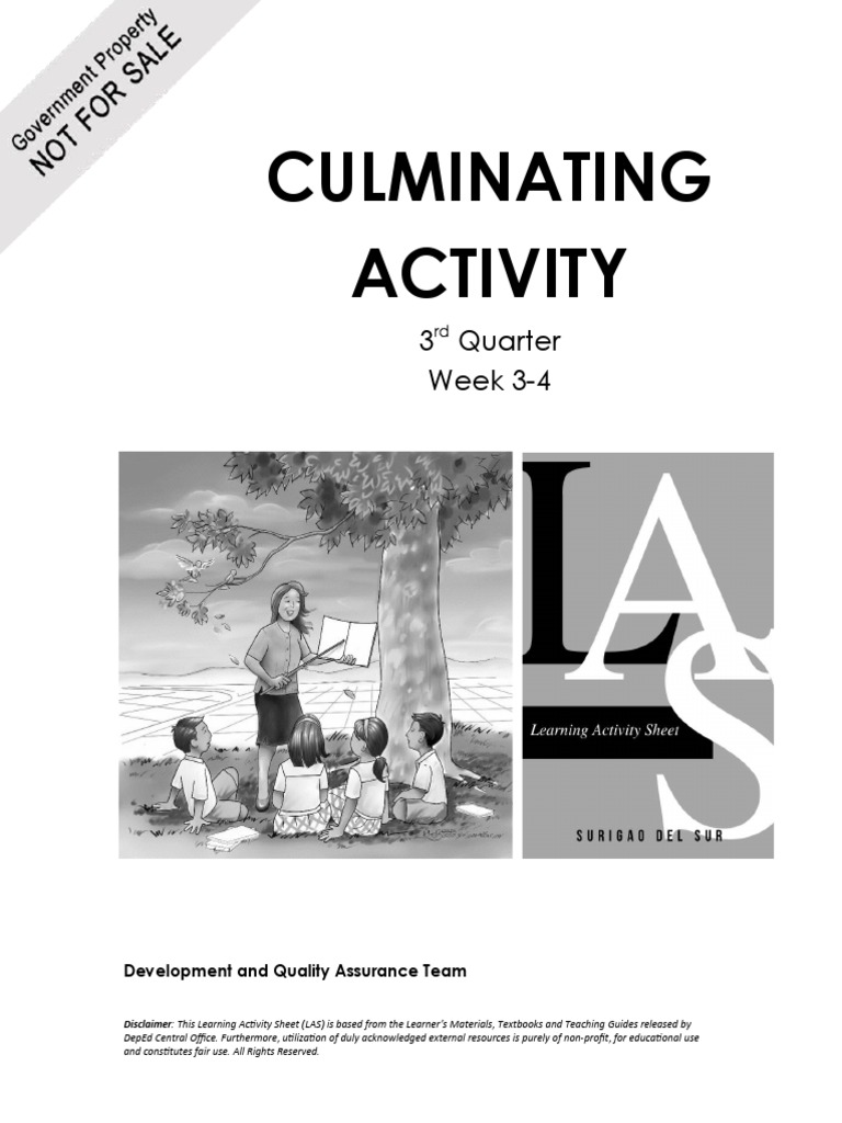 Culminating Activity: Developing an Exhibit | PDF | Museum | Learning