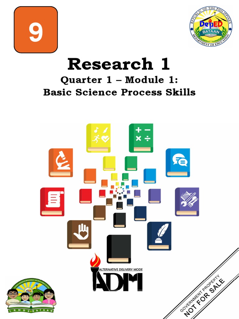 Research1 Stejhs q1 Mod1 BasicScienceProcessSkills KDoctolero | PDF | Hypothesis | Experiment