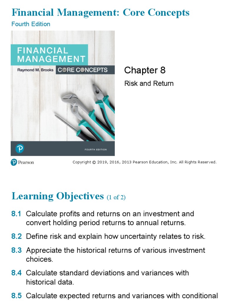 Brooks Financial mgmt14 PPT ch08 | PDF | Capital Asset Pricing Model ...