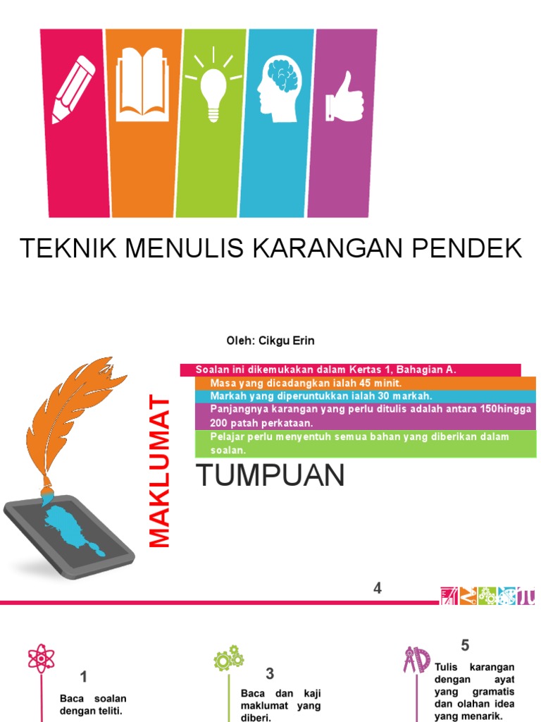 Teknik Menulis Karangan Pendek SPM 2021 | PDF