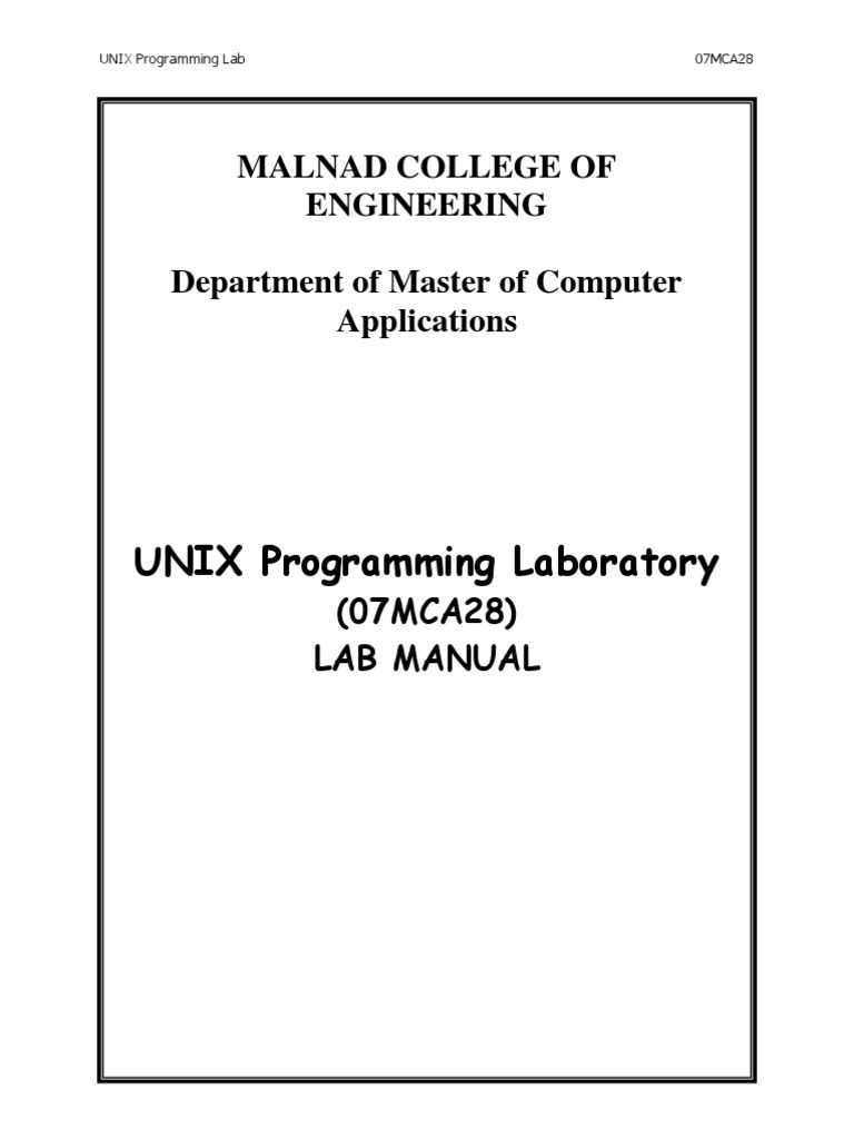 Unix Lab Programs 2 | PDF | Command Line Interface | Directory (Computing)