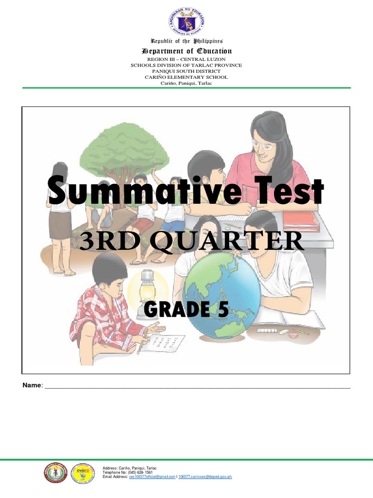 Summative q3 SSES | PDF