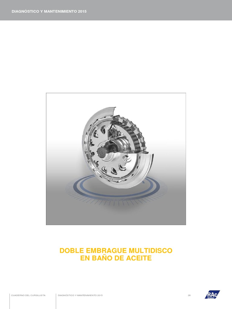 Doble Embrague Multidisco y Cajas Automaticas dw5 dw6 1 | PDF ...