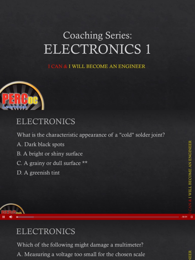 Elex Coaching Series 1 | PDF