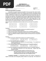 G9 Math Q2 Week 5 Laws of Radicals | PDF | Exponentiation | Equations