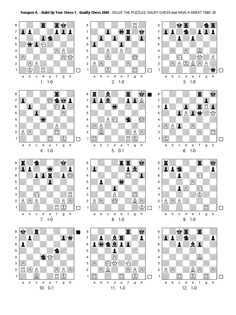 Artur Yusupov - All The Training Puzzles in A Correct Order | Download ...