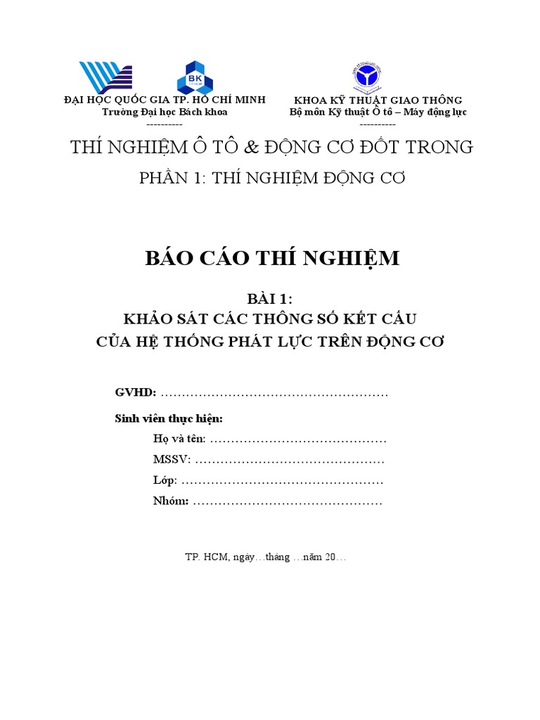 Thí nghiệm phôtt | PDF