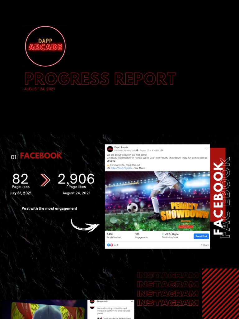 Dapp Arcade - Progress Report - Aug 24 | PDF | Art