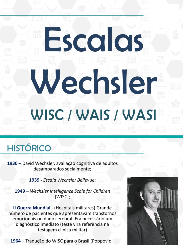 Aplicação e Estrutura do WISC IV | PDF | Quociente de inteligência ...