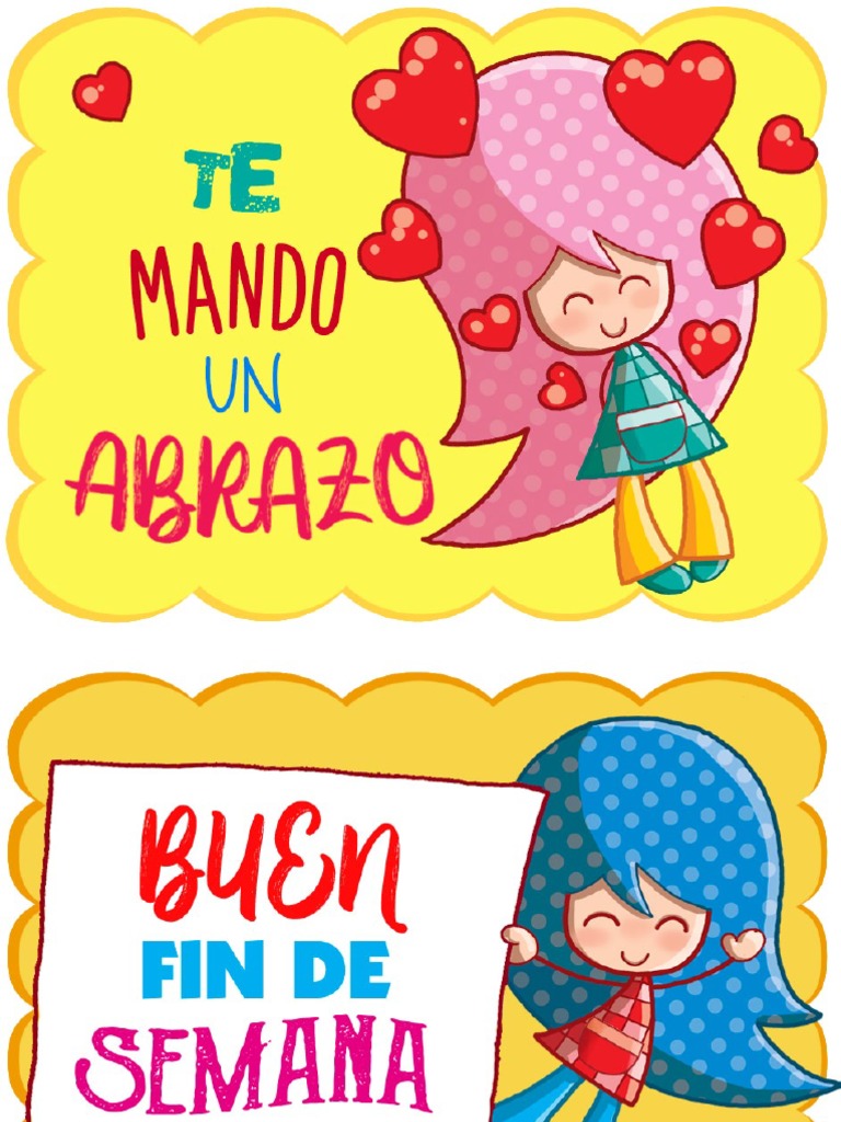 TARJETAS SALUDOS | PDF