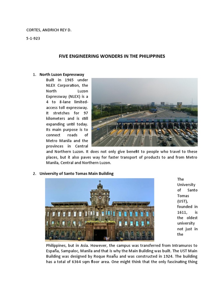 Philippine Engineering Marvels | PDF | Philippines | Luzon