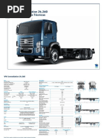 VW Constellation 26.260: Especificações Técnicas | PDF | Freio ...
