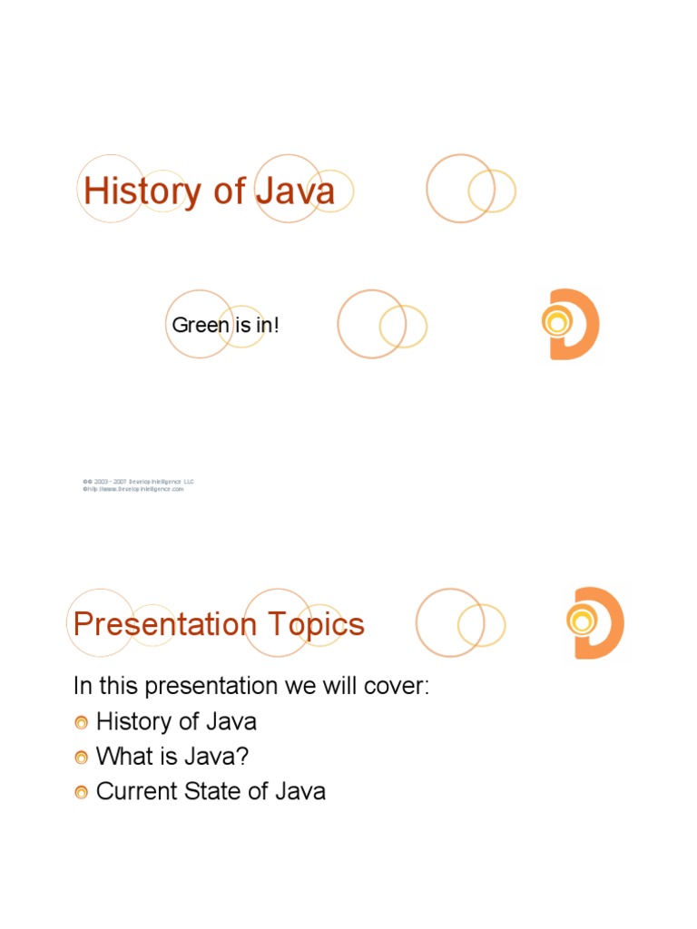 History of Java (PDF Library) | PDF | Java Virtual Machine | Java (Programming Language)
