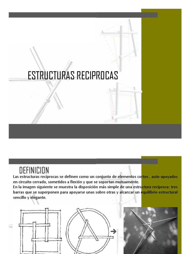 Estructuras Reciprocas | PDF | Polígono | Geometría