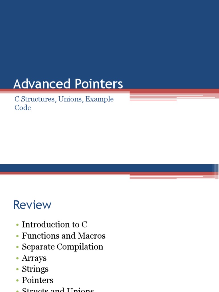 Advanced Pointers Download Free Pdf Pointer Computer Programming Computer Programming 4634