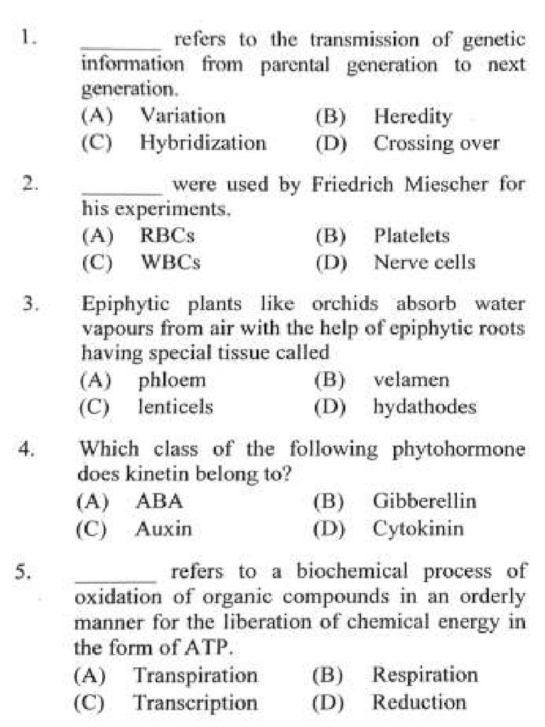 1. MHT-CET Paper-3 | PDF