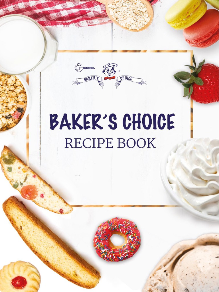 Bakers Choice Recipe Book | PDF | Cakes | Cheesecake
