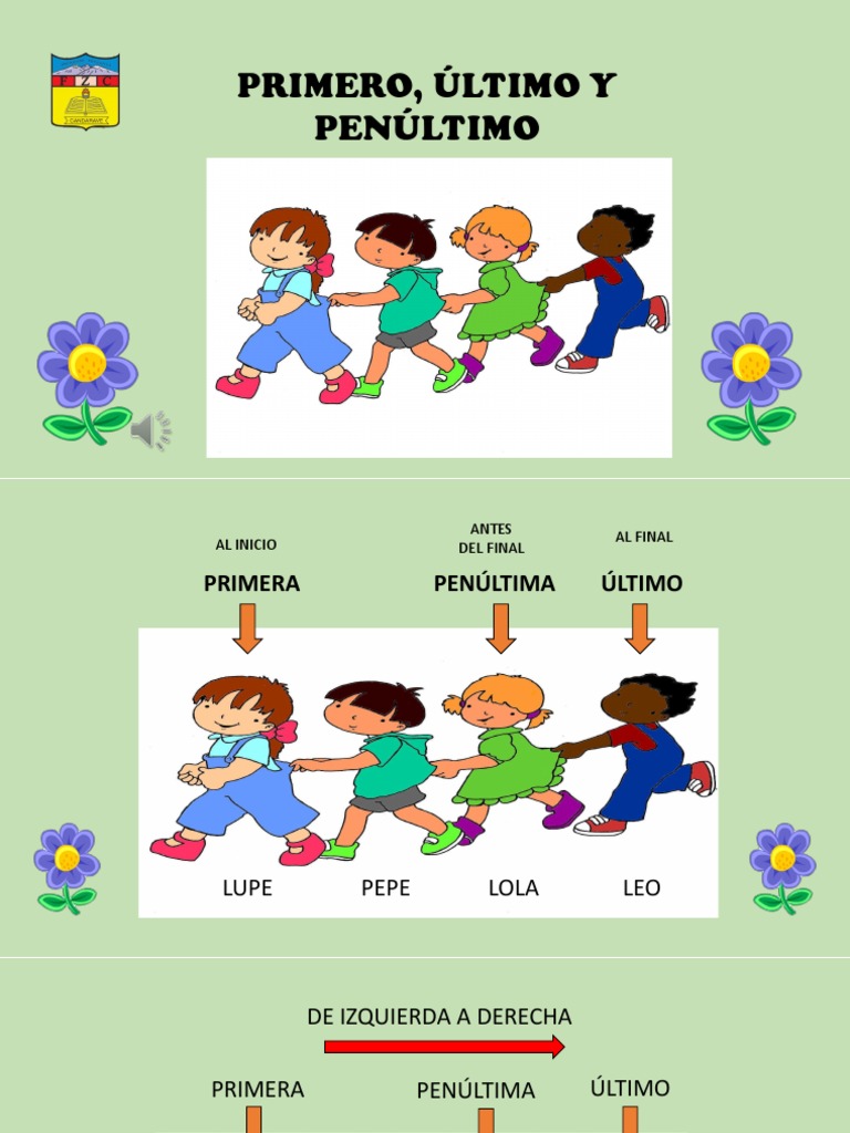Primero, Ultimo y Penultimo PDF | PDF Primero, Ultimo y Penultimo PDF | PDF