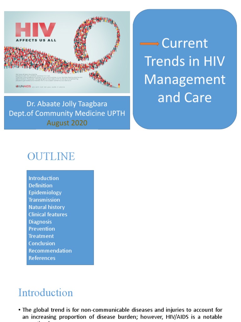 Trends in HIV Management and Care | PDF | Management Of Hiv/Aids | Hiv/Aids