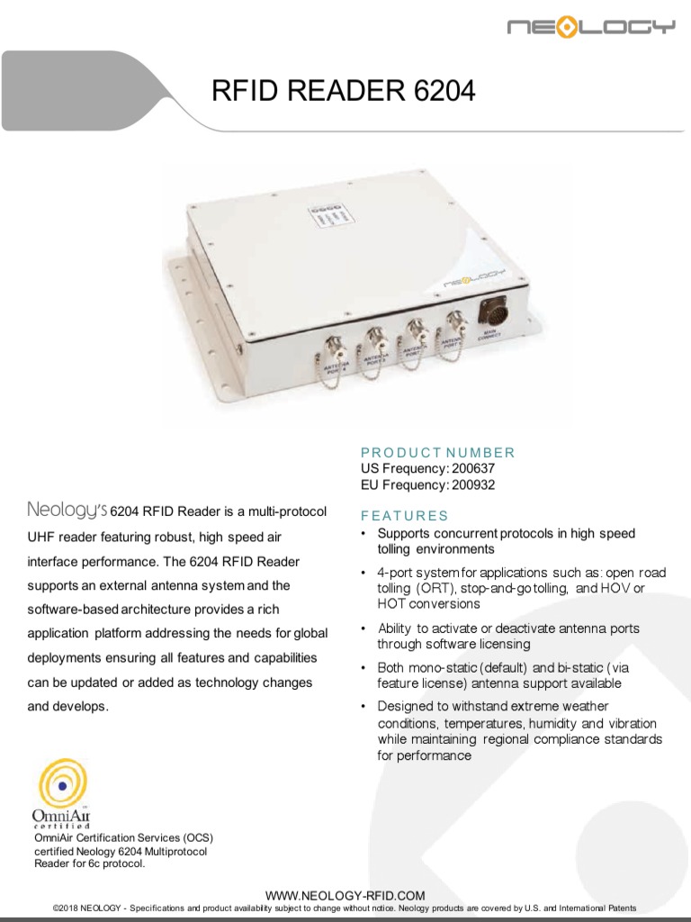 001-neology-toll-rfid-reader-6204-data-sheet201805-20191108135159 (1 ...