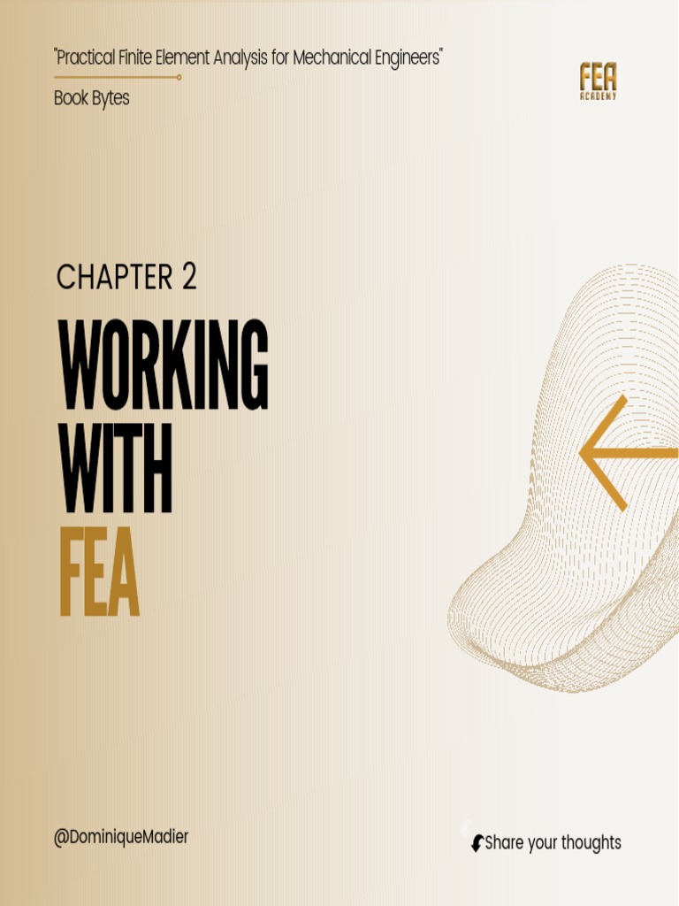 Practical Finite Element Analysis For Mechanical Engineers - Dominique ...