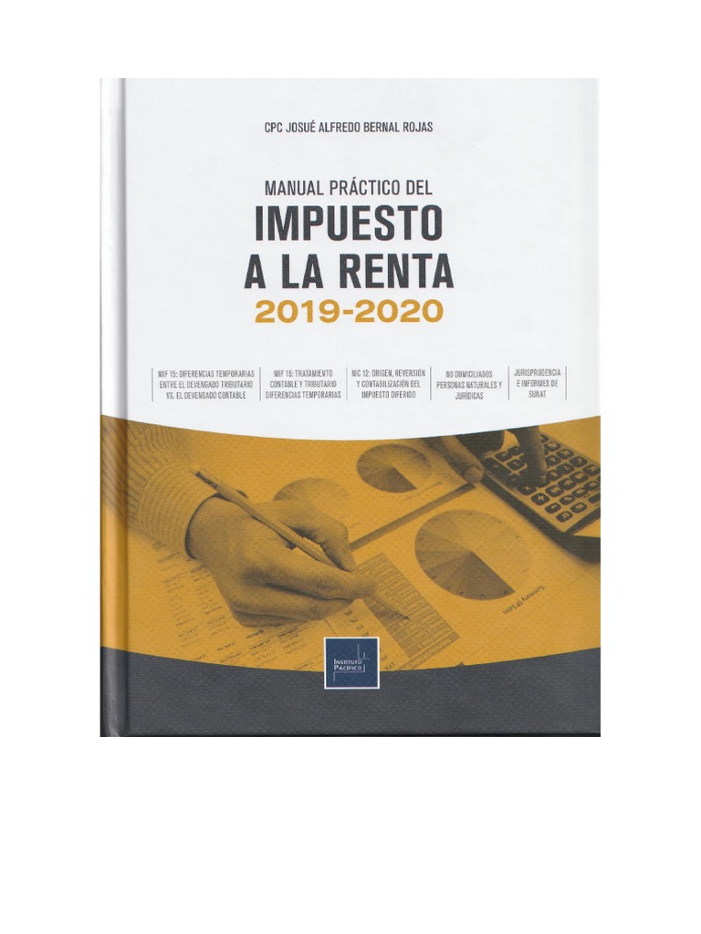 Manual Practico Del Impuesto A La Renta-Parte 1 | PDF