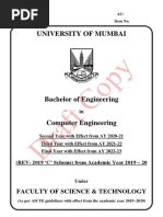 Computer Engineering Syllabus Sem Vii Mumbai University | PDF