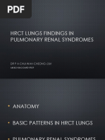 HRCT Chest Basic Interpretation | PDF | Lung | Medical Specialties