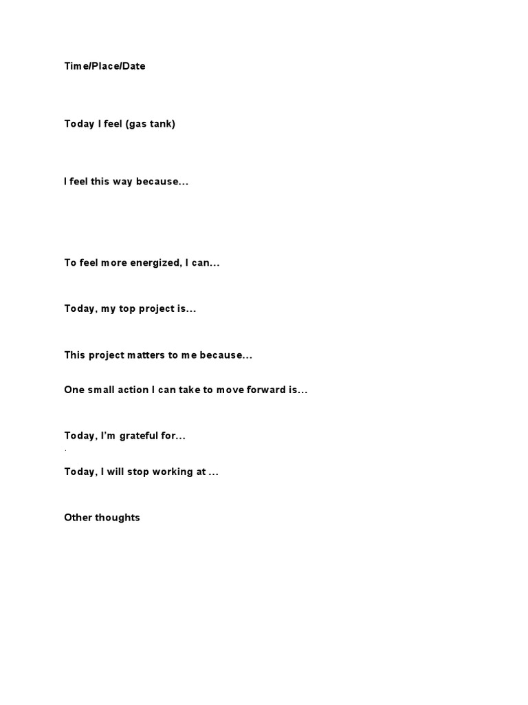 5 Second Journal | PDF | Career & Growth | Business