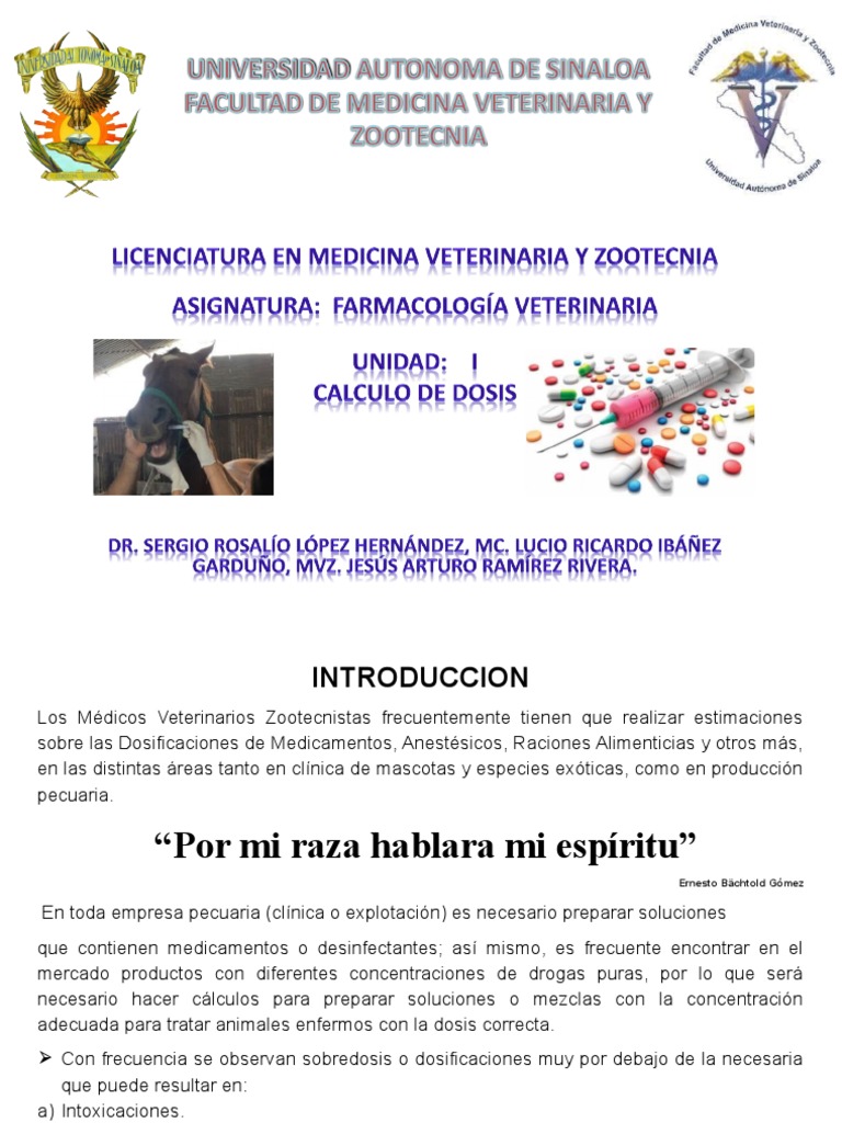 Calculo de Dosis DR Rosalio Lopez Ejercicios | PDF | Medicamentos con ...