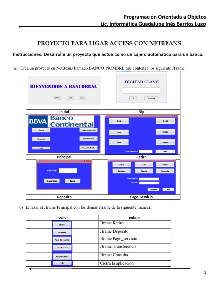 Proyecto_POO_RA_2.1_2 | PDF | Java (lenguaje de programación) | Bases de datos