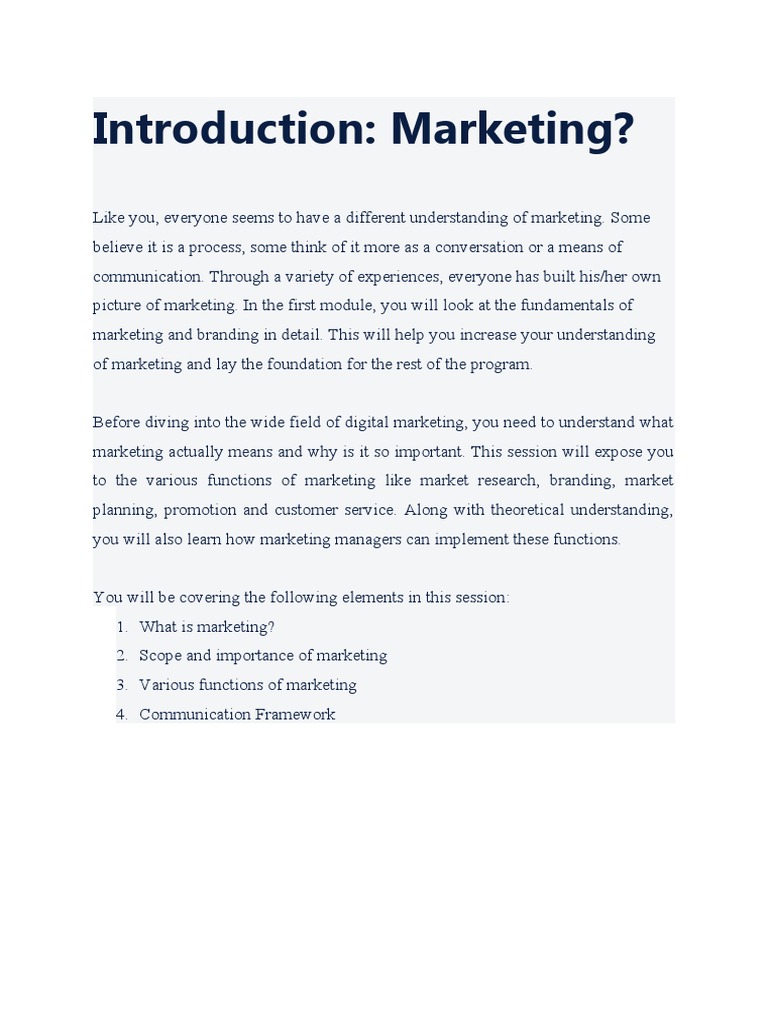 Introduction | PDF