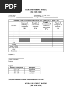 New SBM Assessment Score Template 2 | PDF
